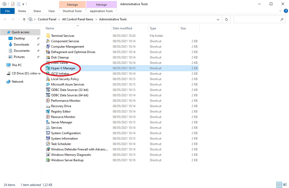 How to set up replication on Hyper-V 2022 with AD off-domain