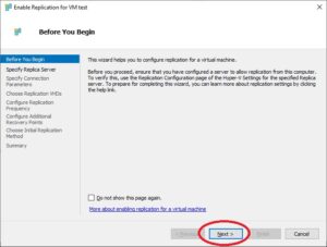 How to set up replication on Hyper-V 2022 with AD off-domain