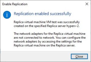 How to set up replication on Hyper-V 2022 with AD off-domain