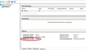 How to set up replication on Hyper-V 2022 with AD off-domain
