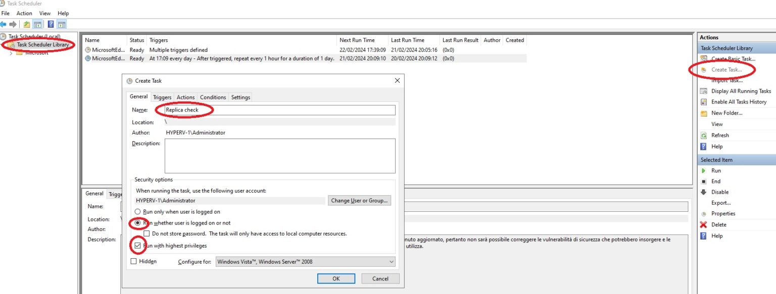 How to set up replication on Hyper-V 2022 with AD off-domain
