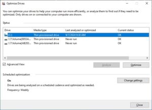High RAM Usage During Defrag on Windows with KVM/QEMU